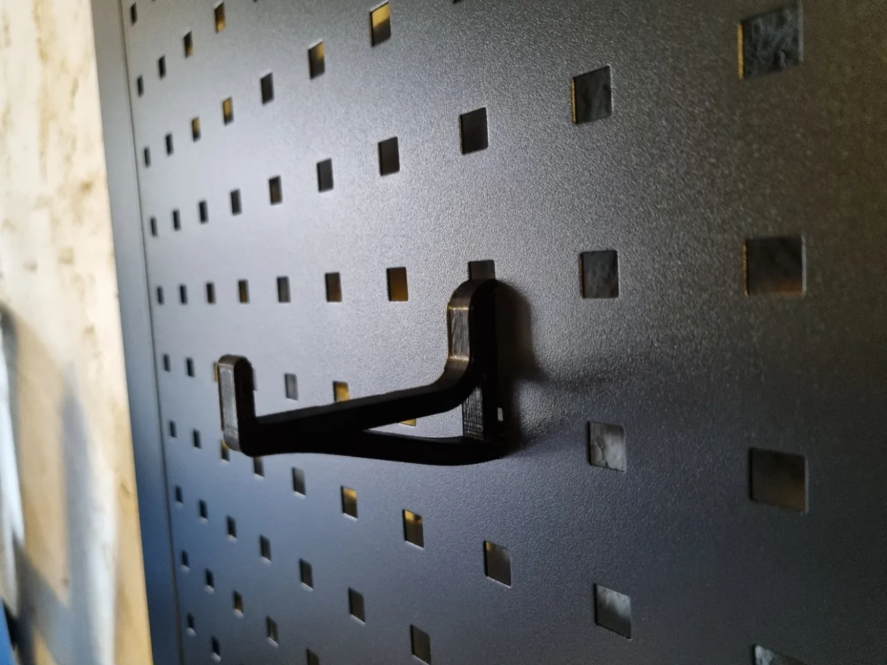 Square Pegboard Hook by Svettis | Download free STL model | Printables.com
