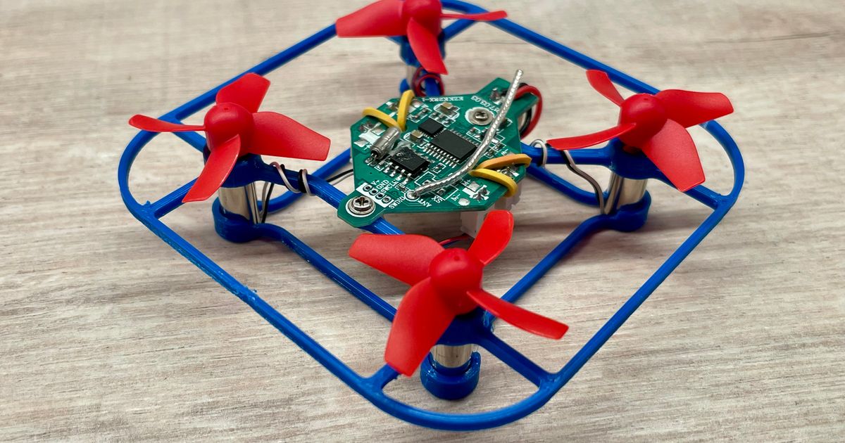 Super Lightweight (but Durable!) Frame for Eachine E010 TinyWhoop by ...