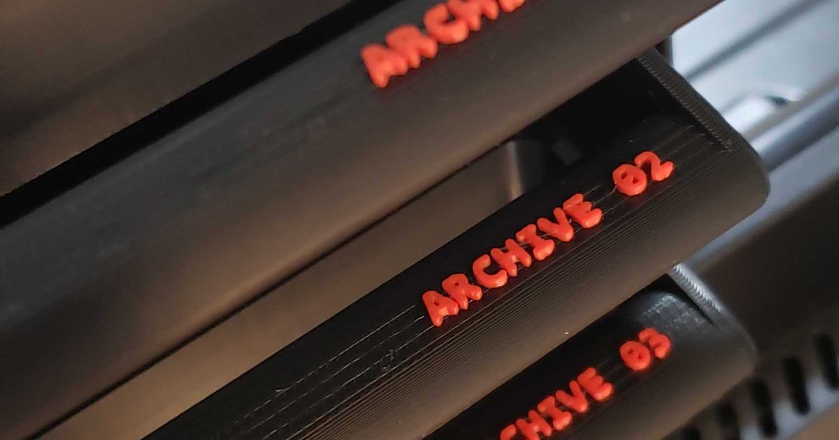 3.5" HDD Hard Disk Drive Handle (Low Profile) by Geekazoid | Download ...