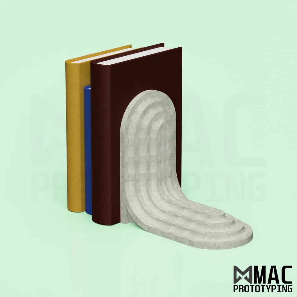Bookend ft. Arkiv by Macrone | Download free STL model | Printables.com