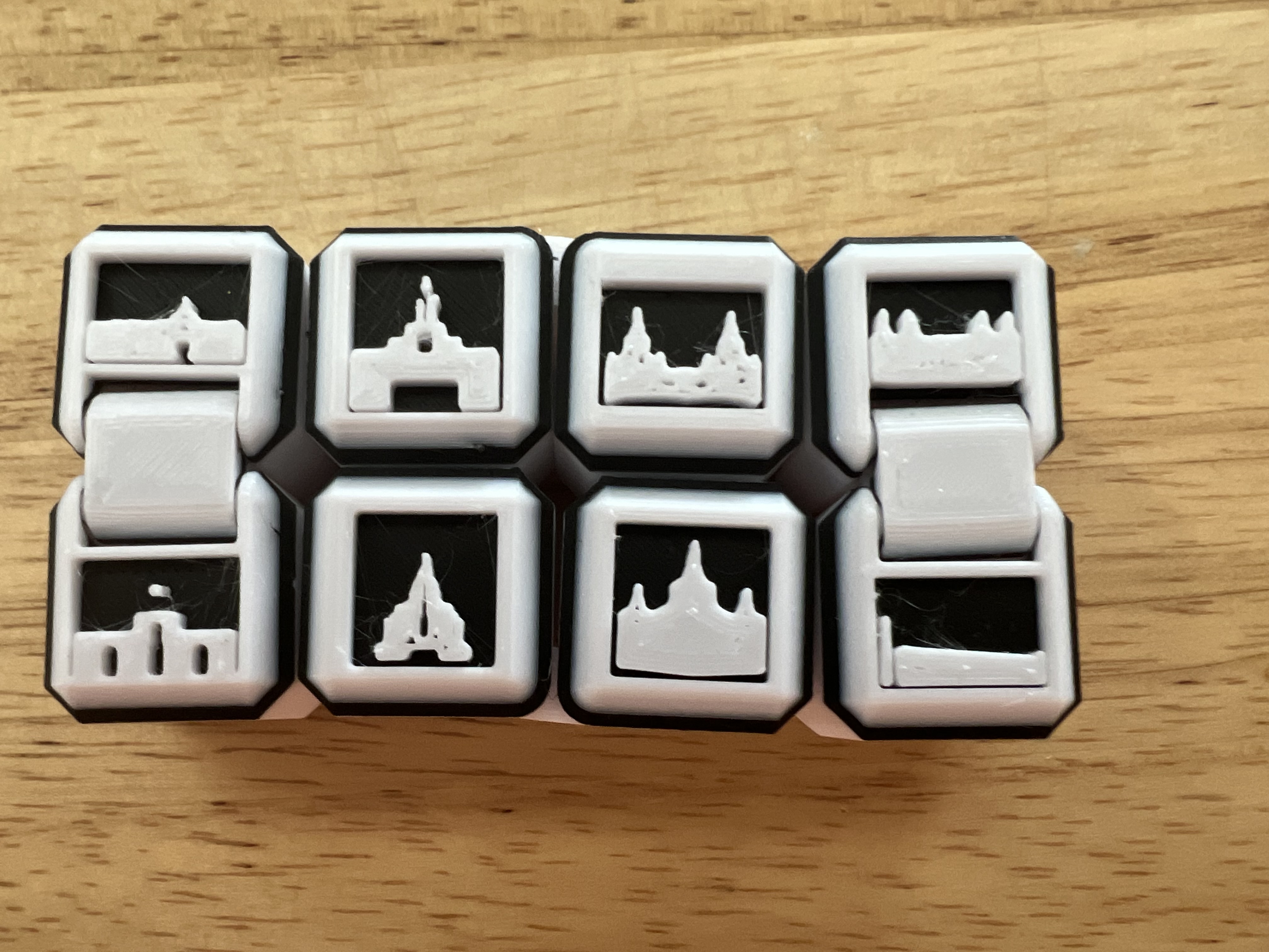Temple Fidget Cube by Jargcomp | Download free STL model | Printables.com