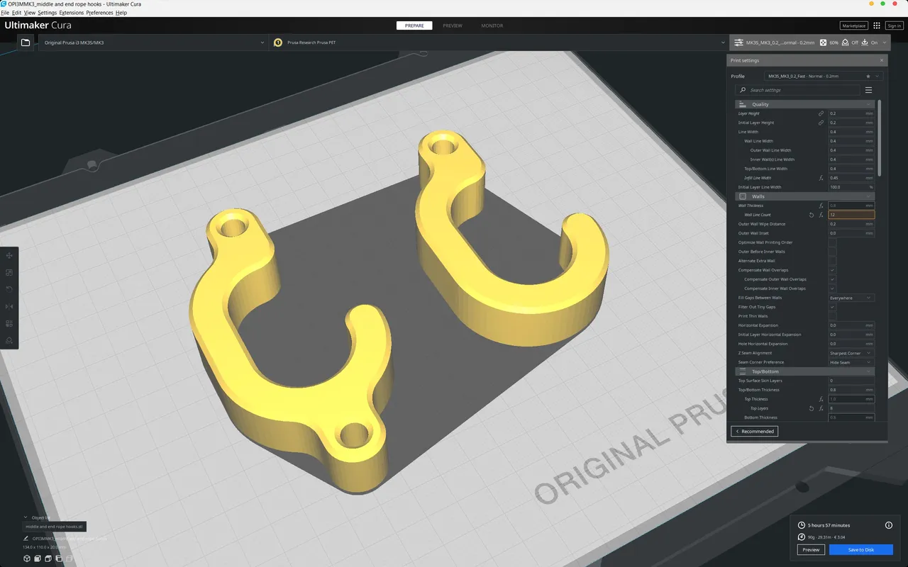 Spool hang - middle and end hooks by Alexandru C. Vernescu | Download ...