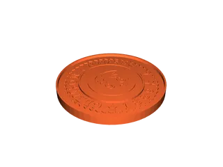 Clemson ring coaster by SR22pilot | Download free STL model ...