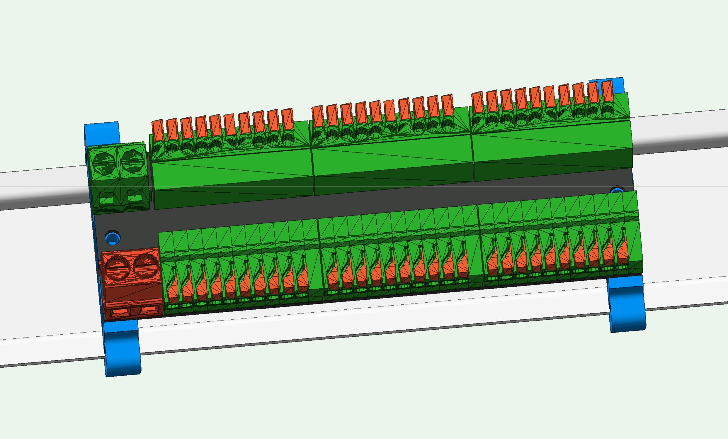 30 Pin Screwless Terminal Breakout Board by Jason | Download free STL ...
