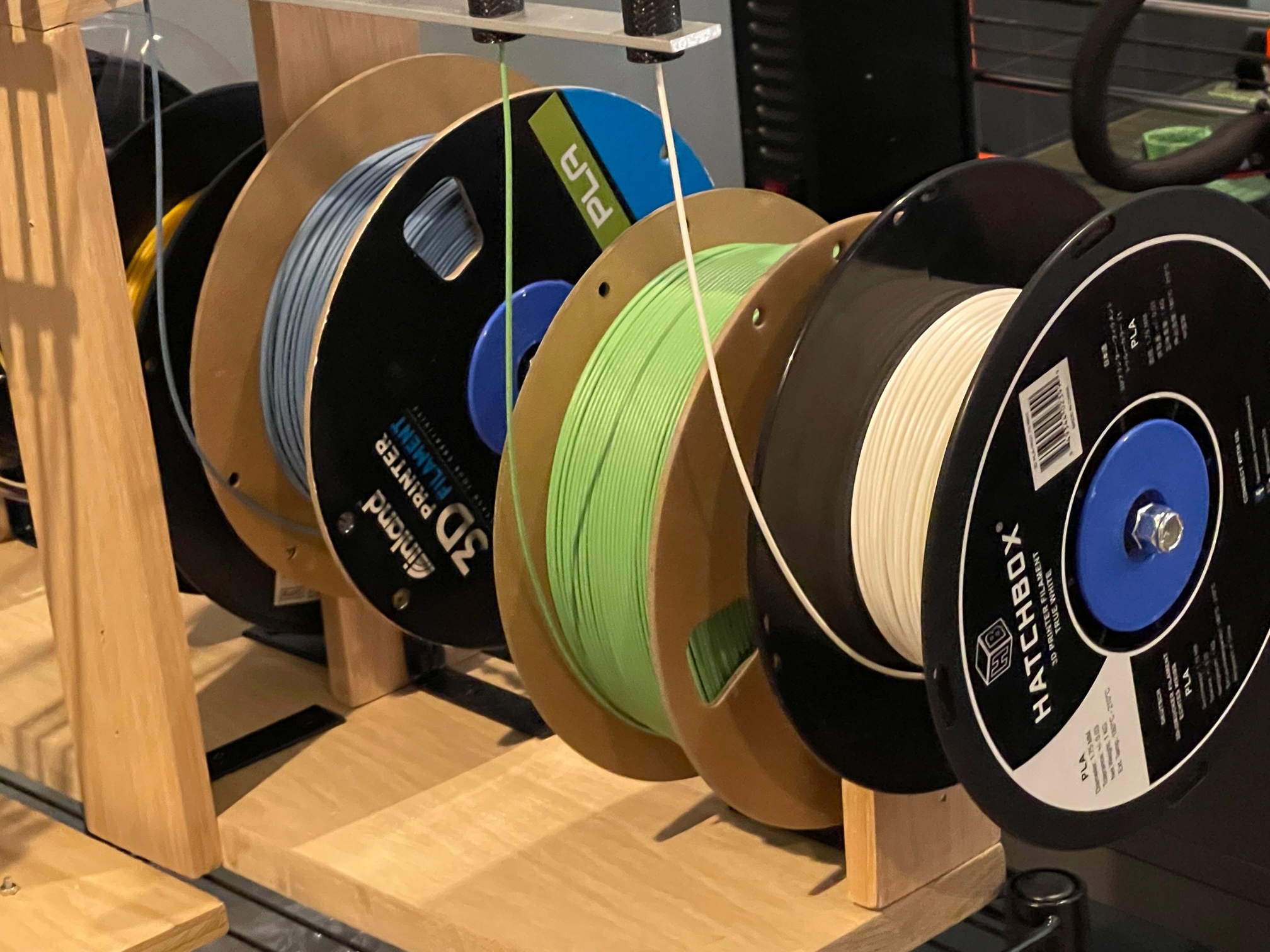 Frictionless Spoolholder Parametric Hub for bearings von Plaidbear ...