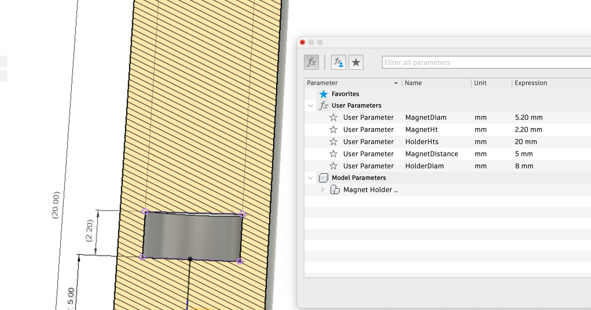 Simple Magnet Placer -Parameterized by dkarjadi | Download free STL ...