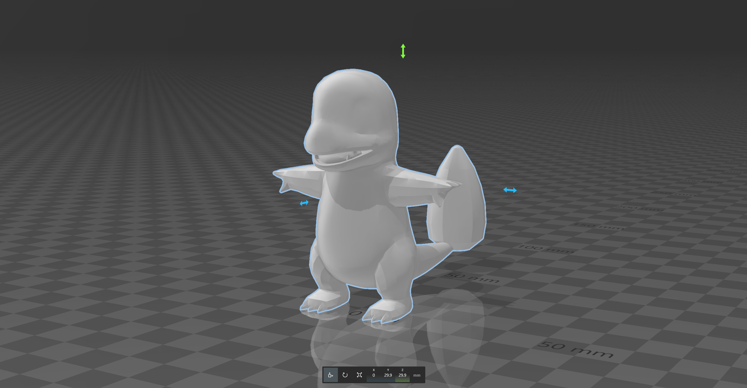 Charmander from Pokemon X/Y by #1Primate | Download free STL model ...