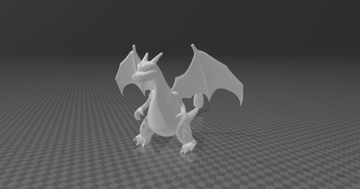 Charizard from Pokemon X/Y by #1Primate | Download free STL model ...