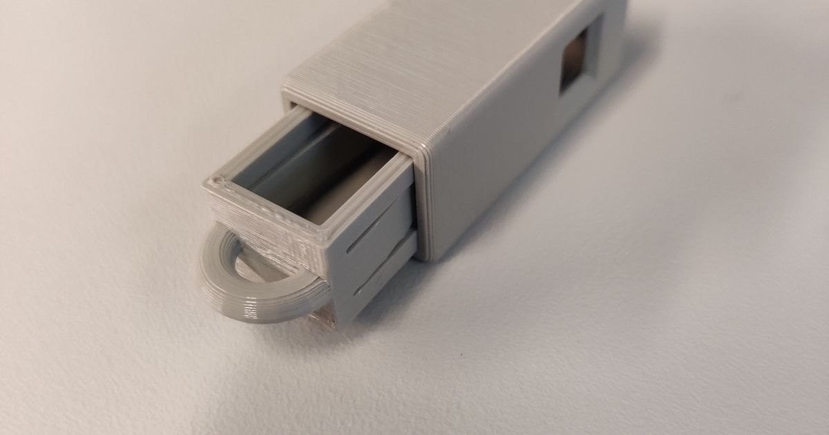 small keychain container by parasaurolophus | Download free STL model ...