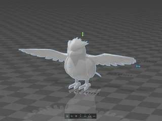 Pidgey from Pokemon X/Y by #1Primate | Download free STL model ...