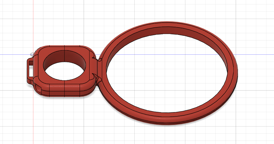 2 in 1 keychain and glass holder four stroller by 3d Fabricate ...