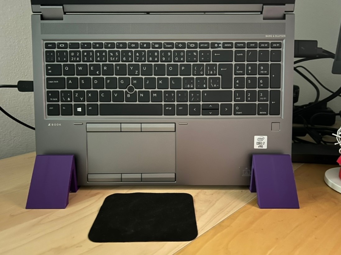 vertical stand HP ZBook Fury 15 G7 by Rh82 | Download free STL model ...
