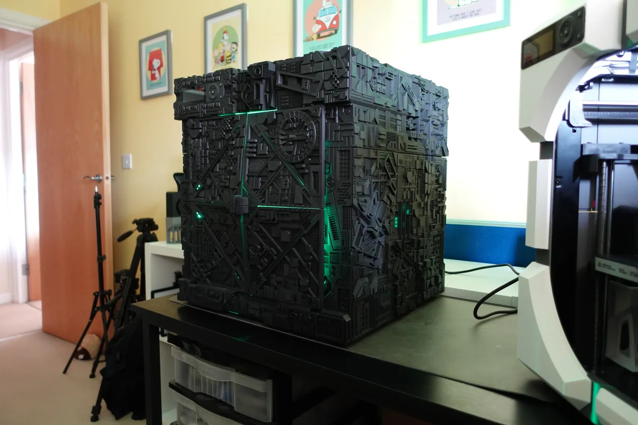 Part 1 - Borg Cube P1P Mod by neil3dprints | Download free STL model | Printables.com
