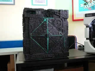 Part 1 - Borg Cube P1P Mod by neil3dprints | Download free STL model ...
