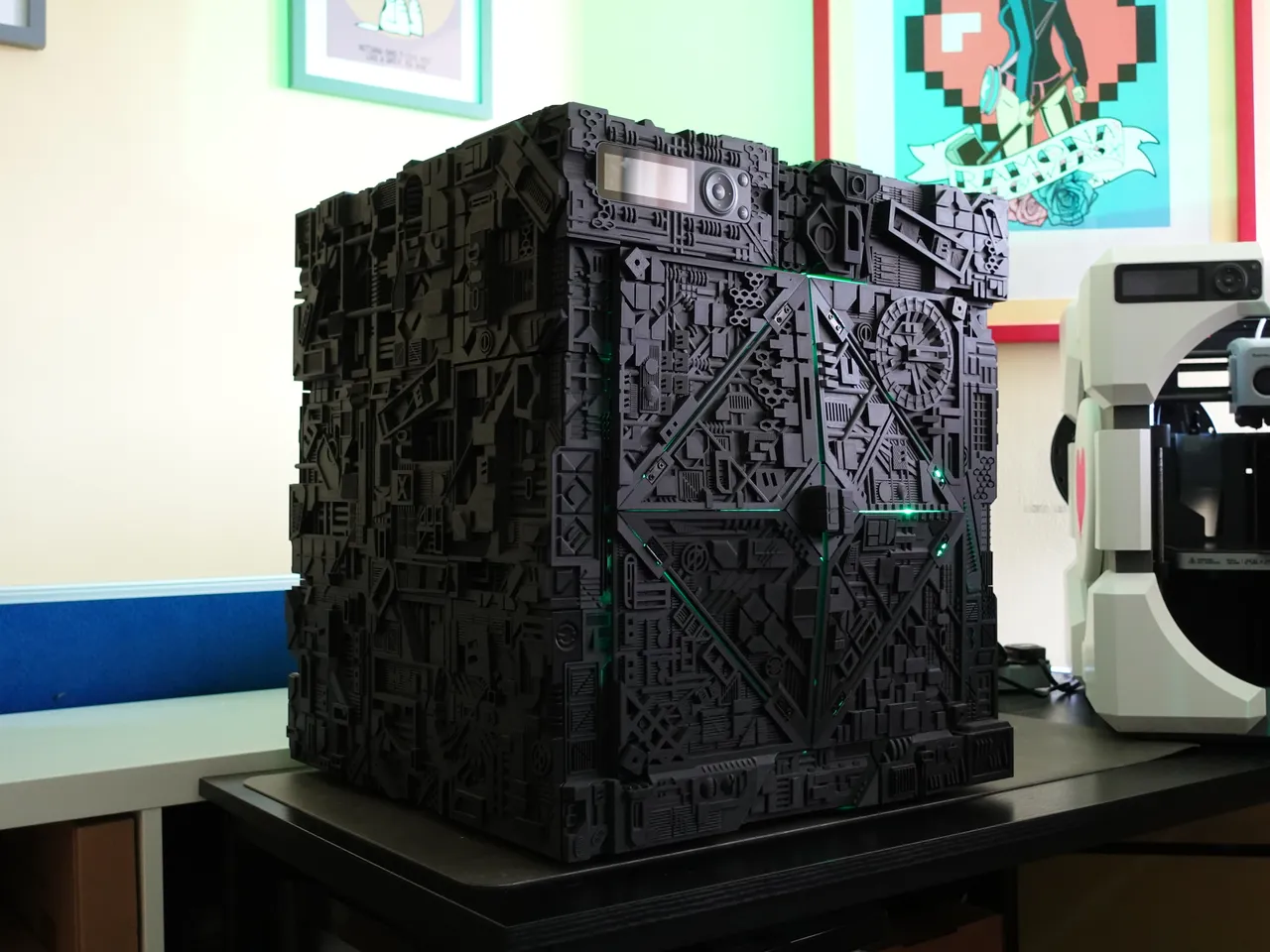 Part 1 - Borg Cube P1P Mod by neil3dprints | Download free STL model ...