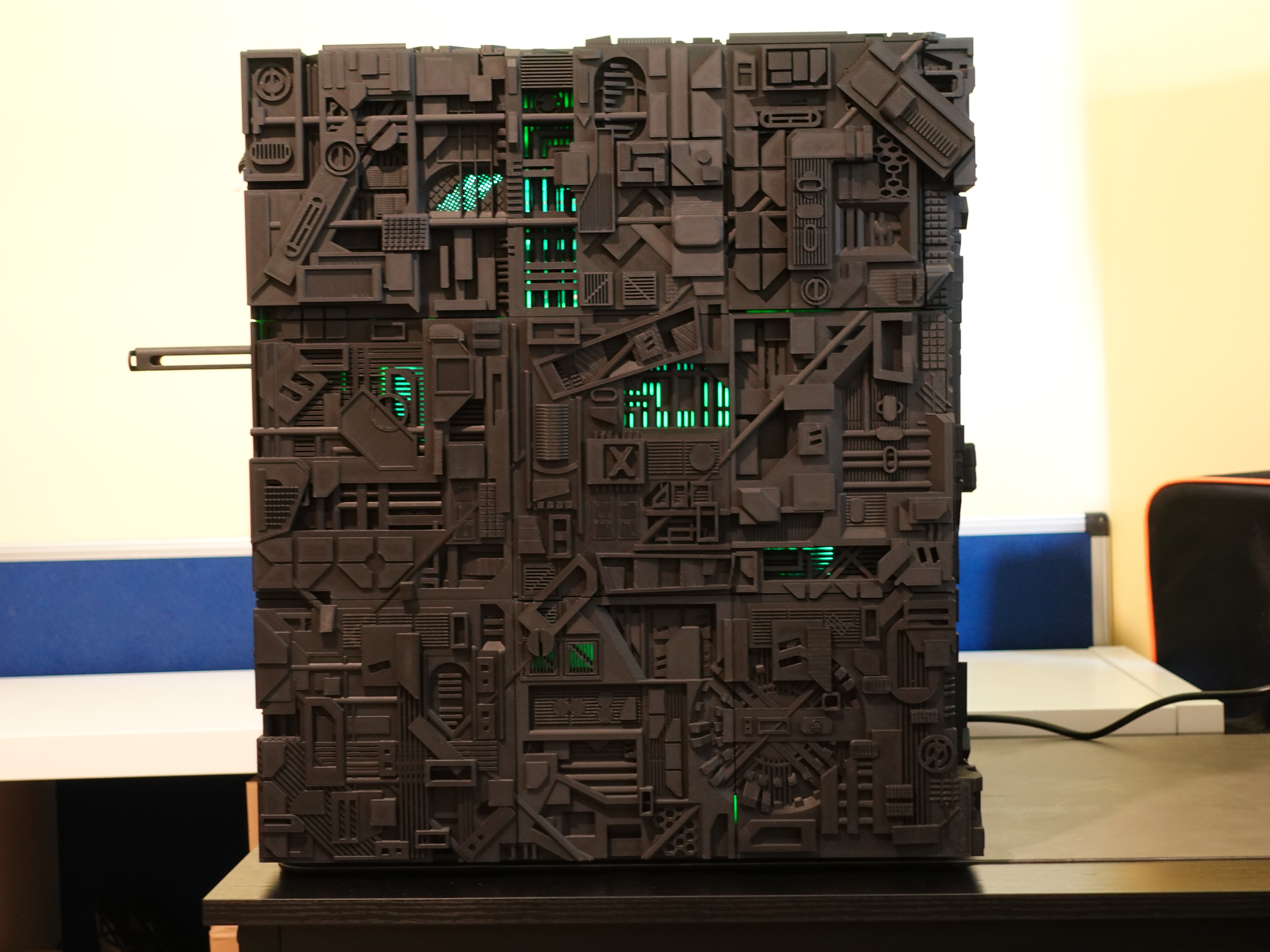 Part 1 - Borg Cube P1P Mod por neil3dprints | Descargar modelo STL ...