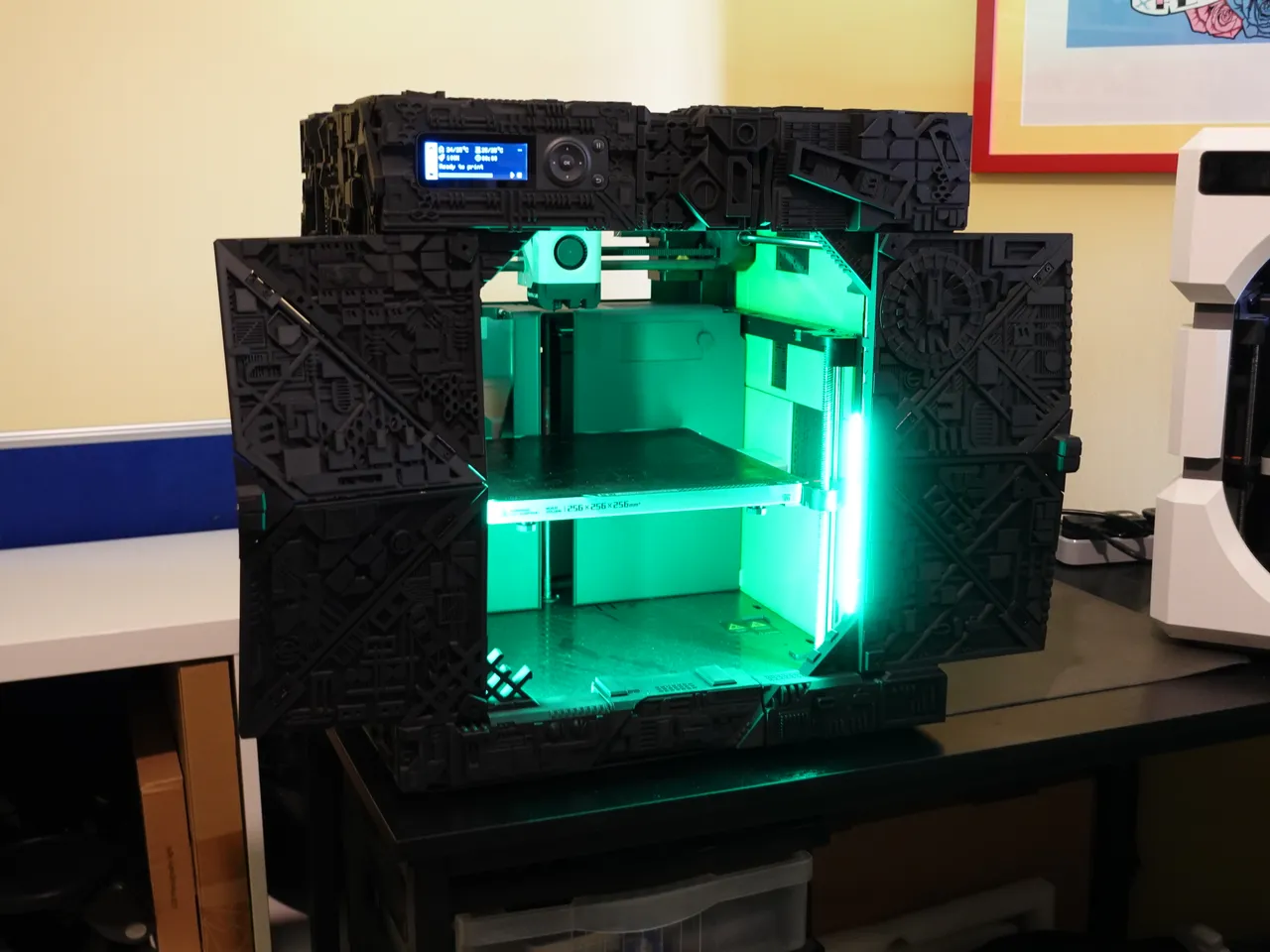 Part 1 - Borg Cube P1P Mod by neil3dprints | Download free STL model ...
