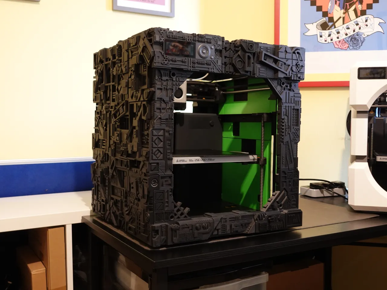 Part 1 - Borg Cube P1P Mod by neil3dprints | Download free STL model ...