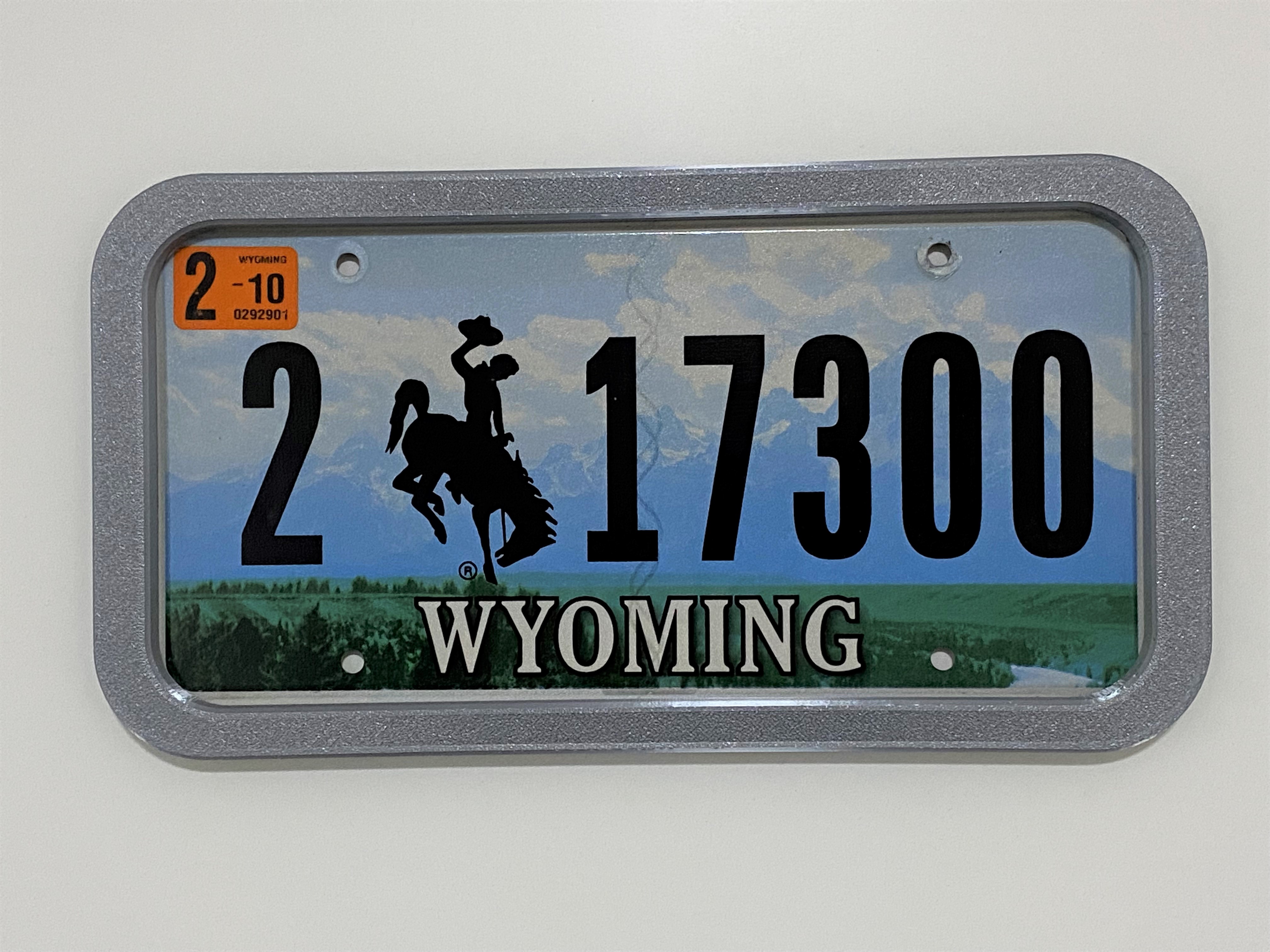 Frame for US License Plate by Tritschi | Download free STL model ...