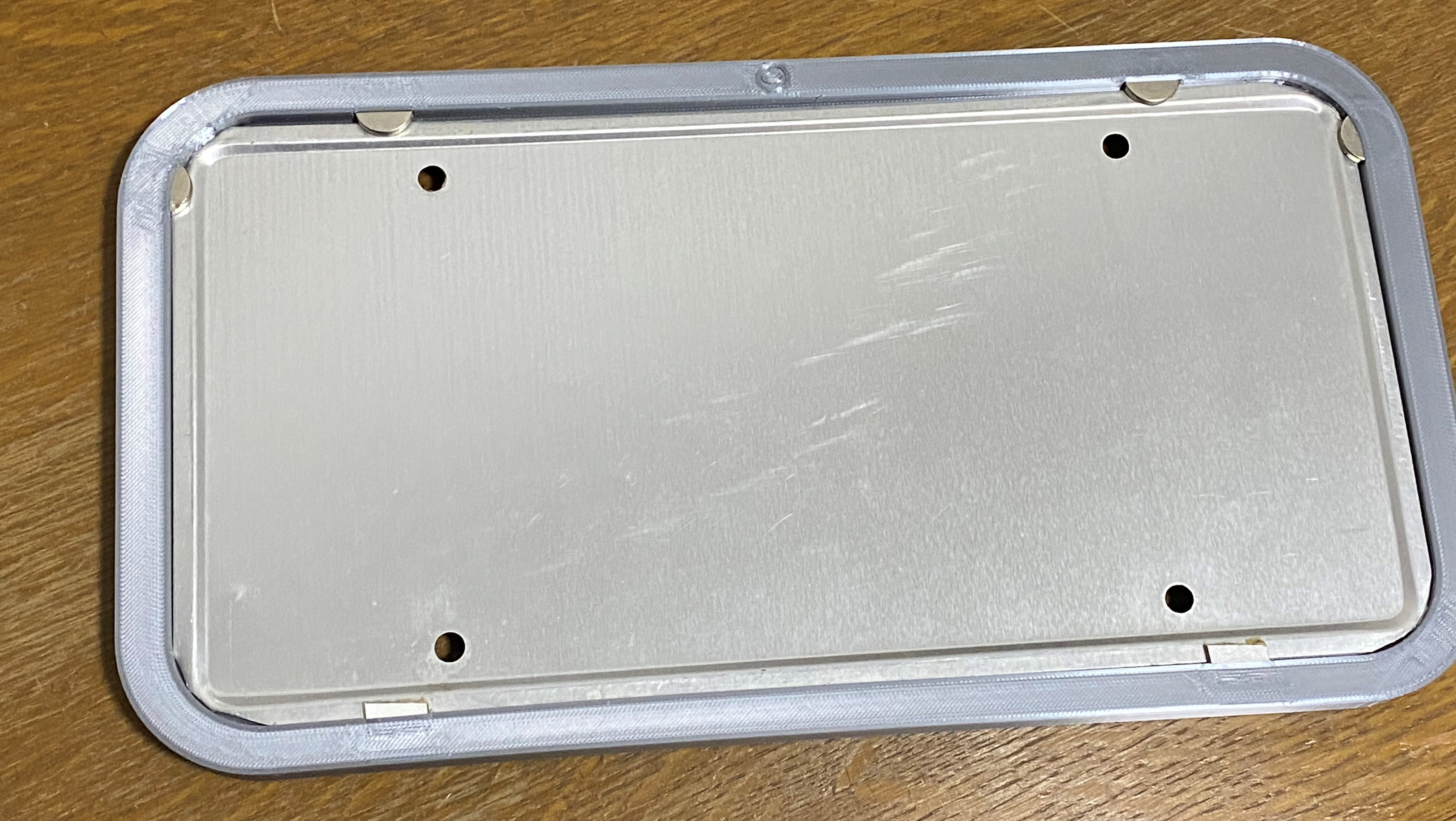 Frame for US License Plate by Tritschi | Download free STL model ...