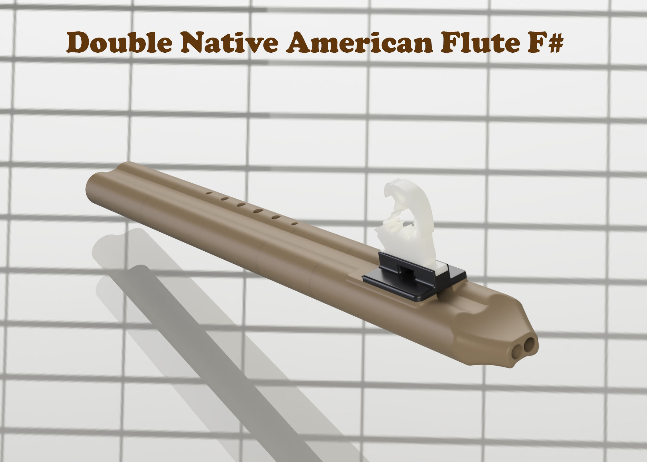 Double Flute by Ivan Gri | Download free STL model | Printables.com