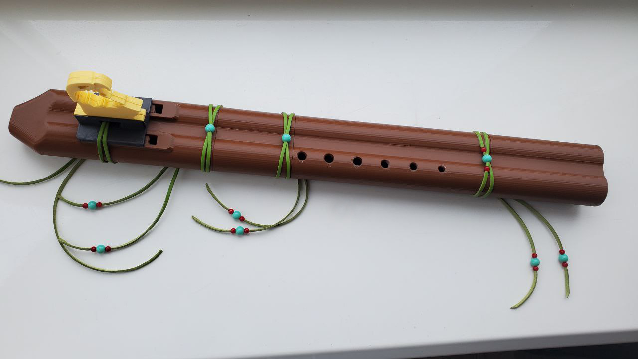 Double Flute by Ivan Gri | Download free STL model | Printables.com
