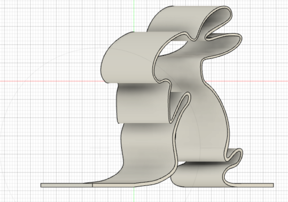 simple rabbit bookend by Oriental Arbor-vitae | Download free STL model ...