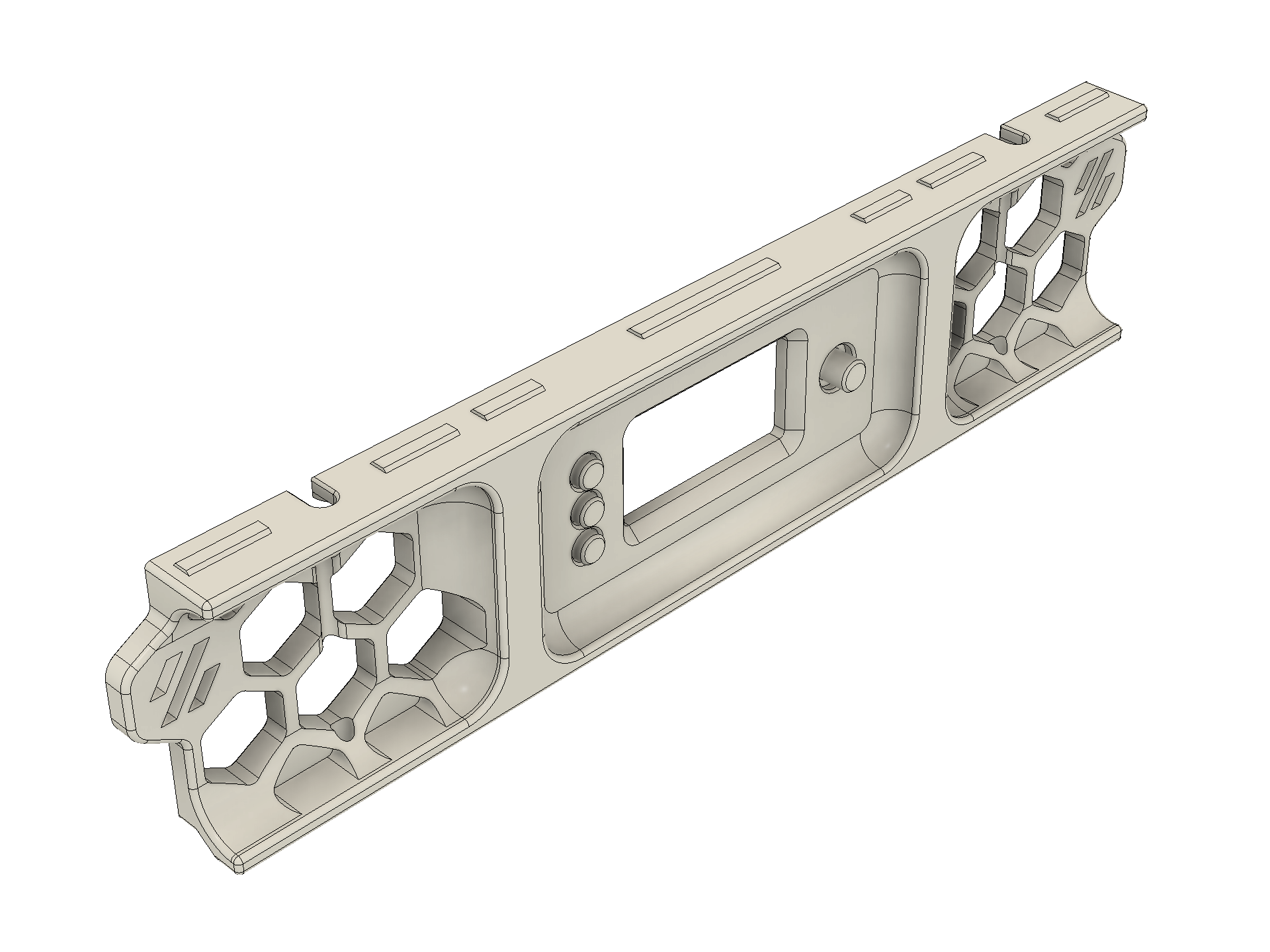 Voron V0.2 and V0.2 R1 Screen Front Skirt with Built-in OLED Display by ...