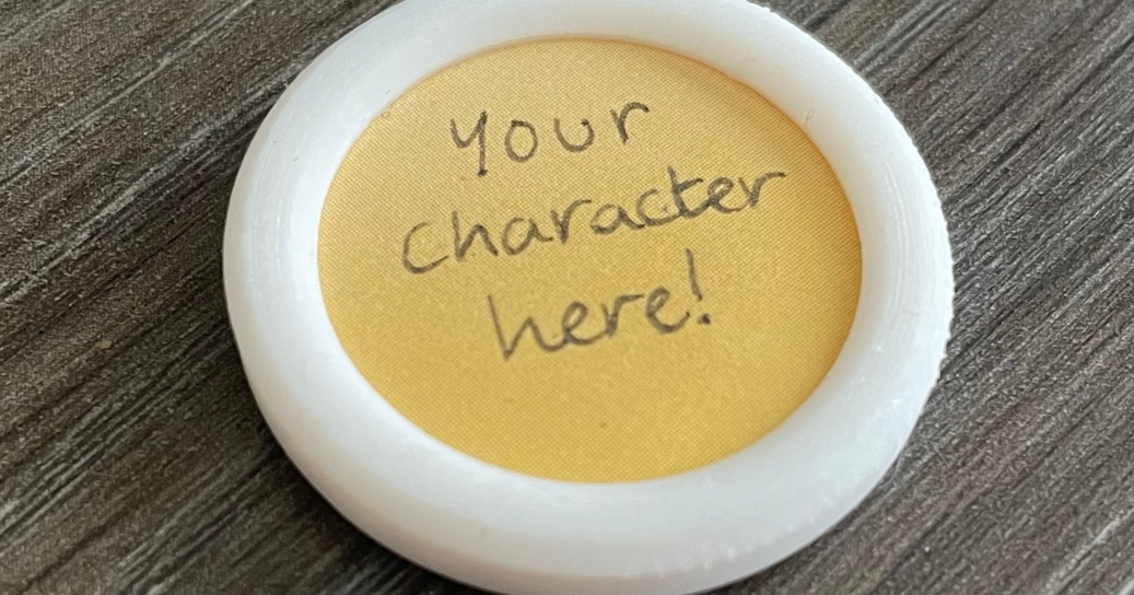 TTRPG/D&D Replaceable 2D Player Token by Faithra | Download free STL ...