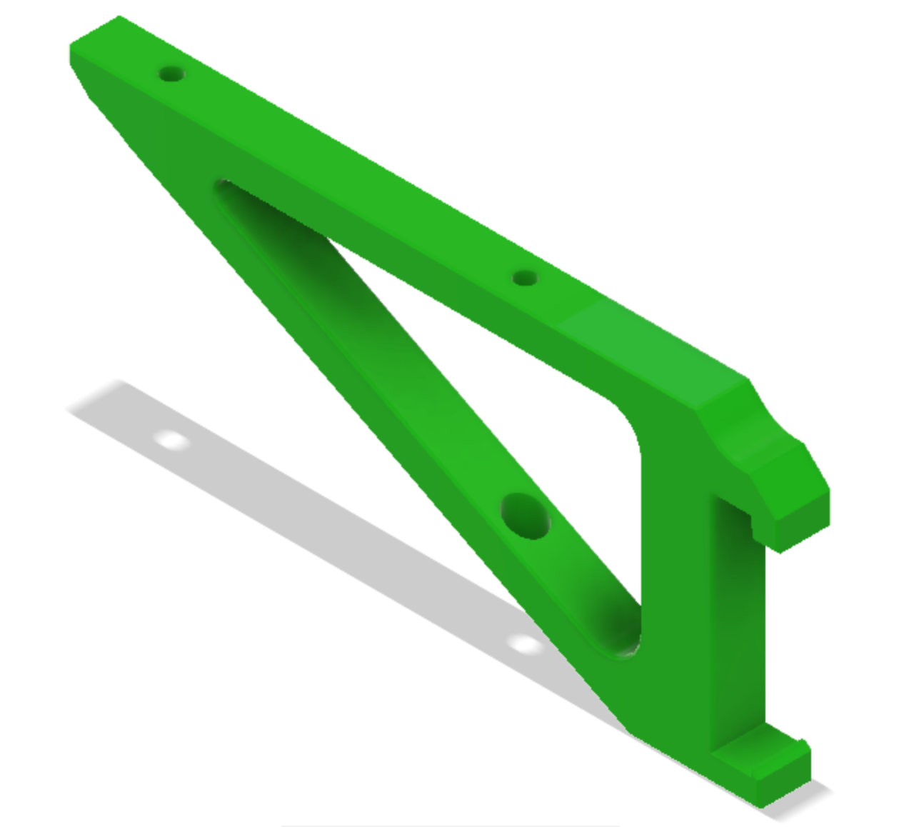 MMU2s Flat Frame Holder by Random Letter | Download free STL model ...