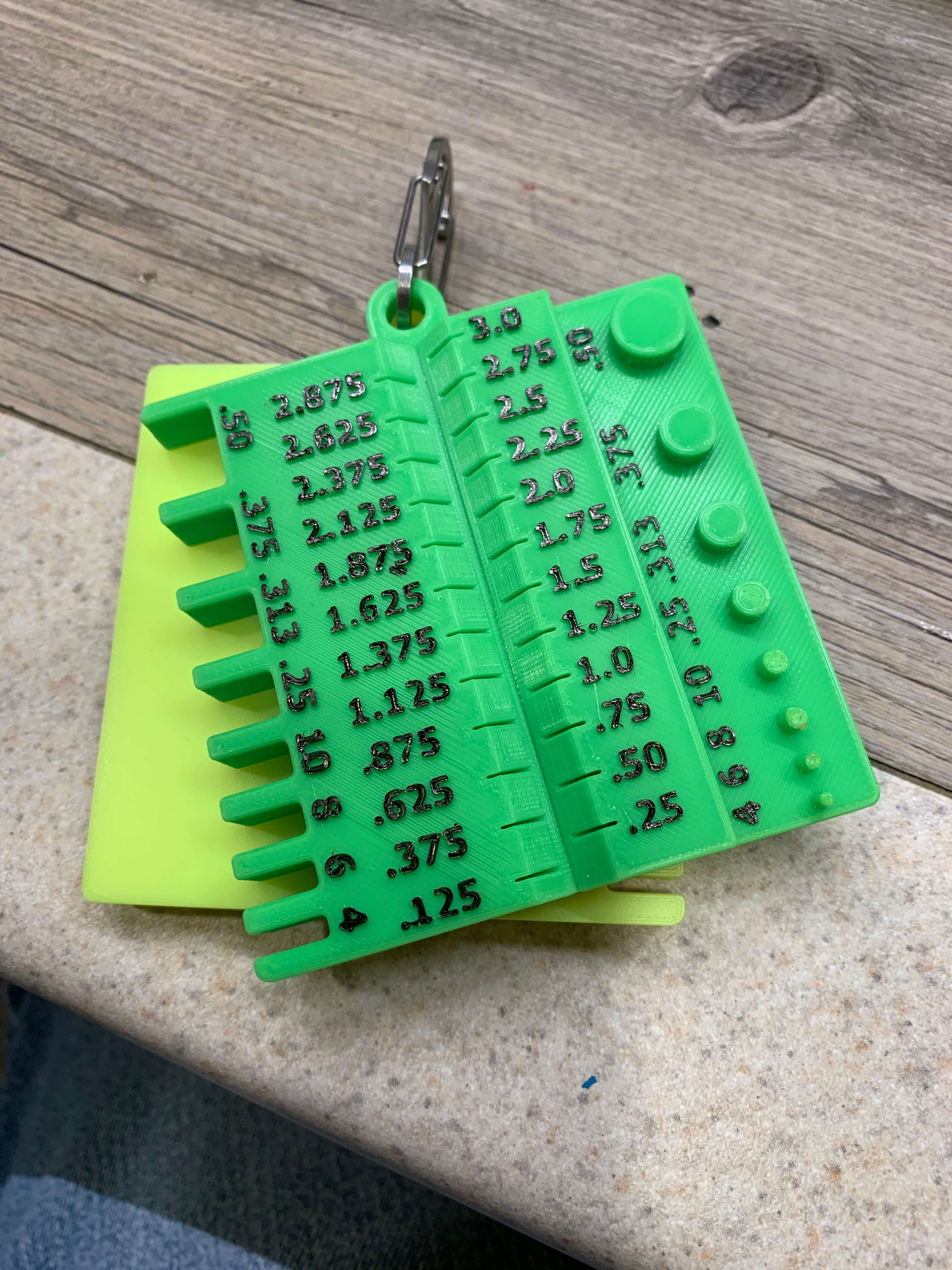 Imperial And Metric Screw Sizers By Kmccon Download Free STL Model Imperial And Metric Screw Sizers By Kmccon Download Free STL Model