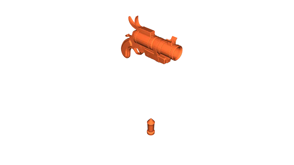 Pyro's Detonator (+ shell) from TF2 by #1Primate | Download free STL ...