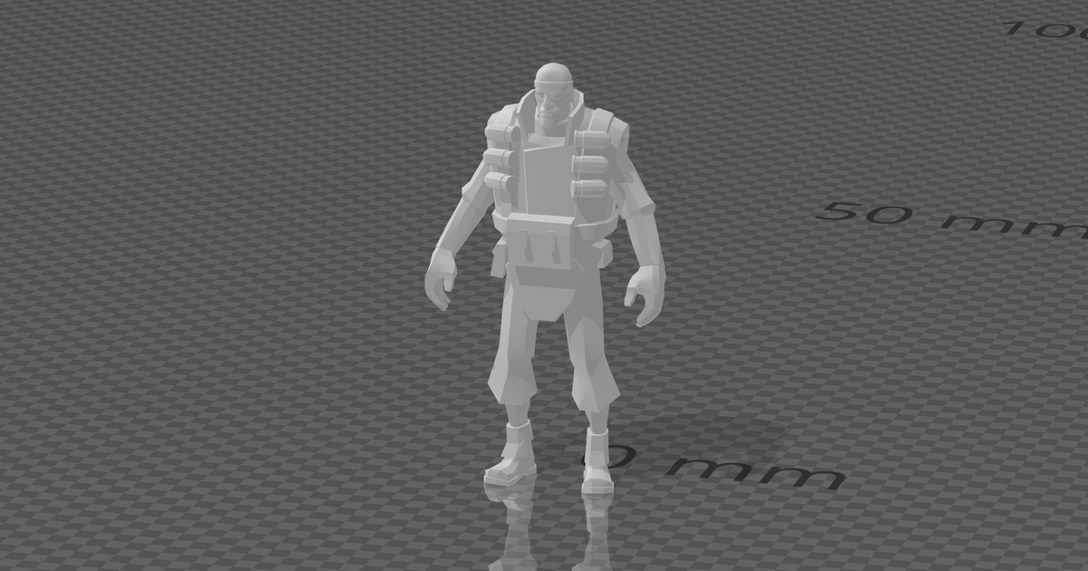 Demoman from TF2 by #1Primate | Download free STL model | Printables.com