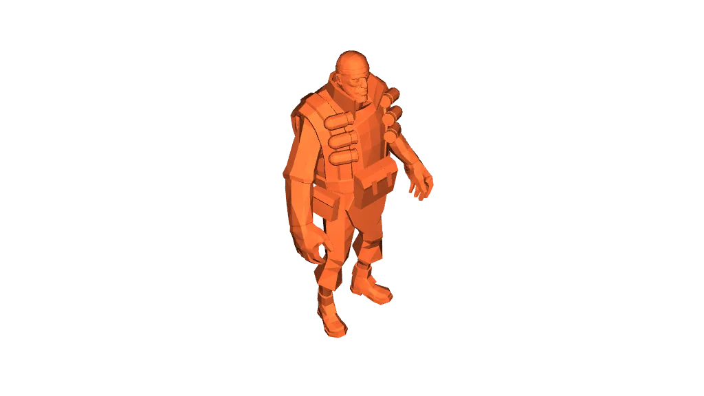 Demoman from TF2 by #1Primate | Download free STL model | Printables.com