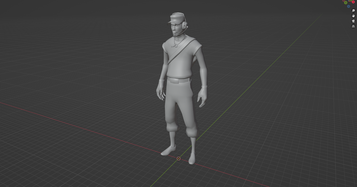 Scout from TF2 by #1Primate | Download free STL model | Printables.com