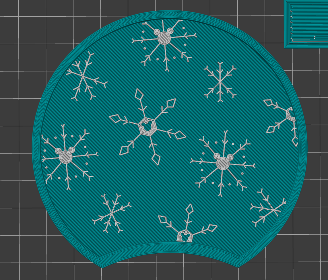 Snowflake Mouse Christmas Disney Ears by Rob Skidmore | Download free ...