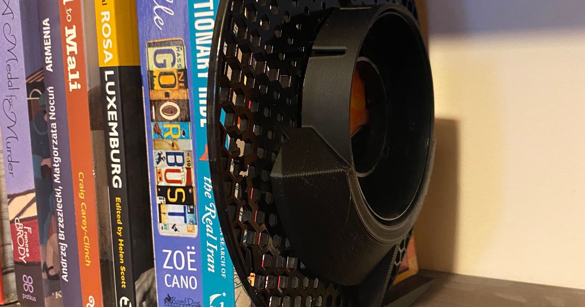 Book Holder reusing Prusament Spool plastic disk by b00g | Download ...