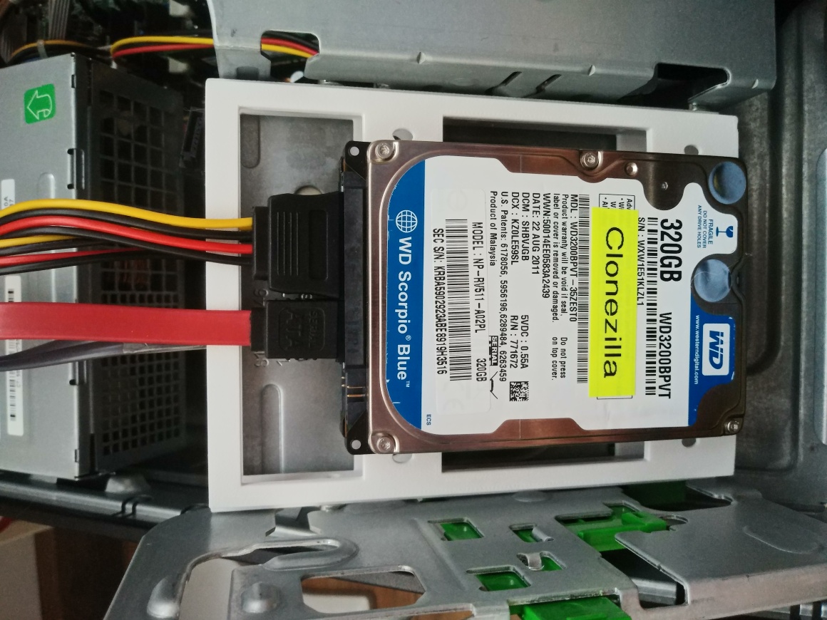 SSD (HDD) adapter for two disk in one bay (dual) by skoczon | Download ...