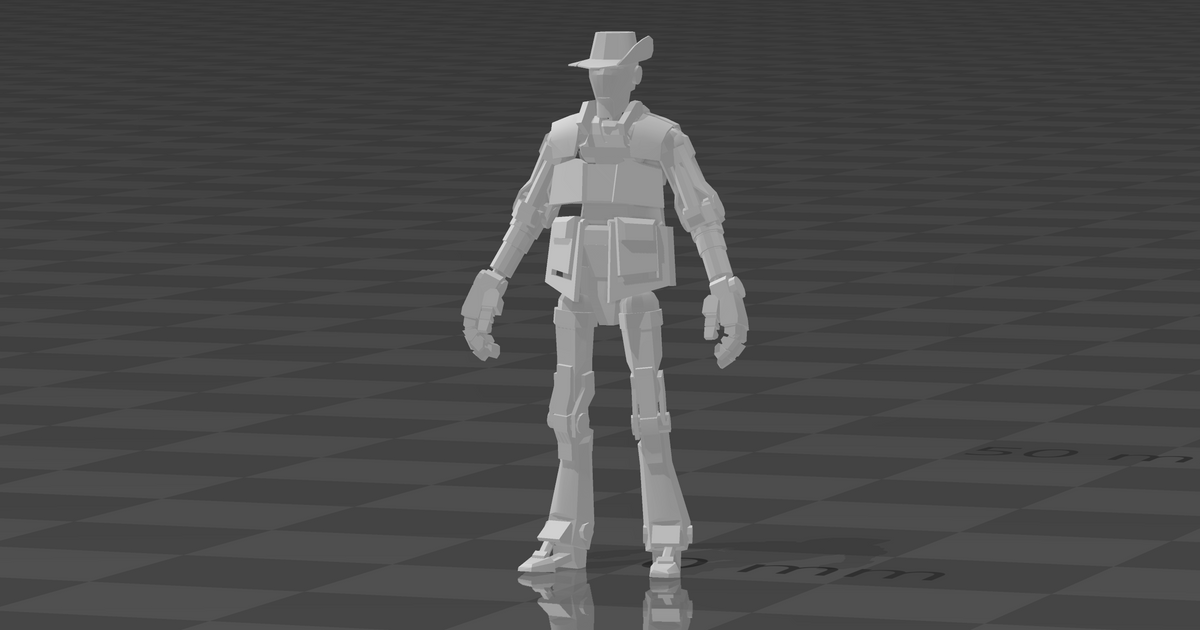 Sniper Robot from TF2 by #1Primate | Download free STL model ...