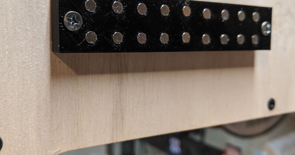 Magnet Bar by Dan Rogers | Download free STL model | Printables.com