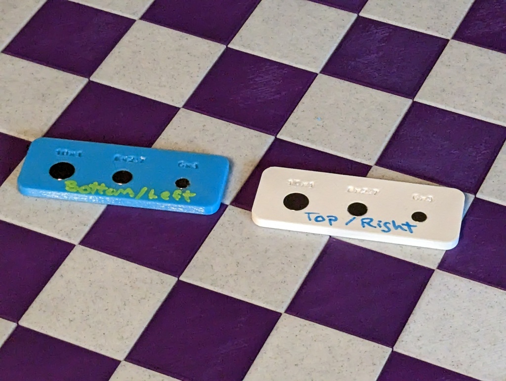 Magnet Orientation Block / Jig for 10x1, 8x3, 6x3 by DorffMeister ...