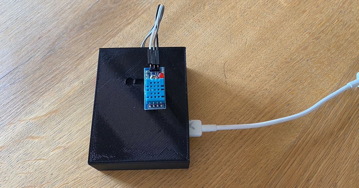 ESP8266 Box - versatile case by gsatelite | Download free STL model ...