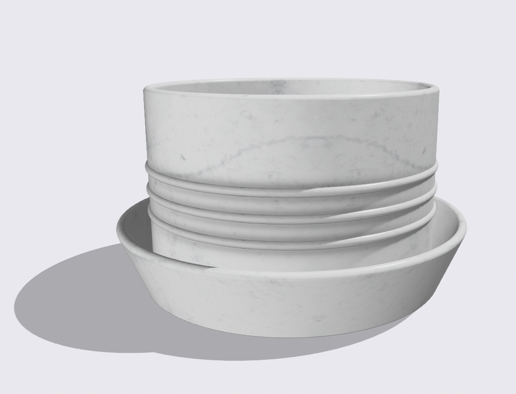 Simple Planter with saucer by Klagar | Download free STL model ...