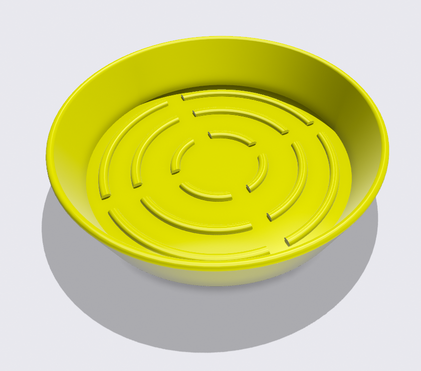 Simple Planter with saucer by Klagar | Download free STL model ...
