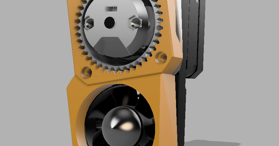 Printable Harmonic Drive gearbox MK4 Nextruder by David | Download free ...