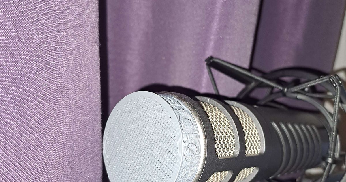 RODE Procaster/Podcaster popfilter by SemiPolaron | Download free STL ...