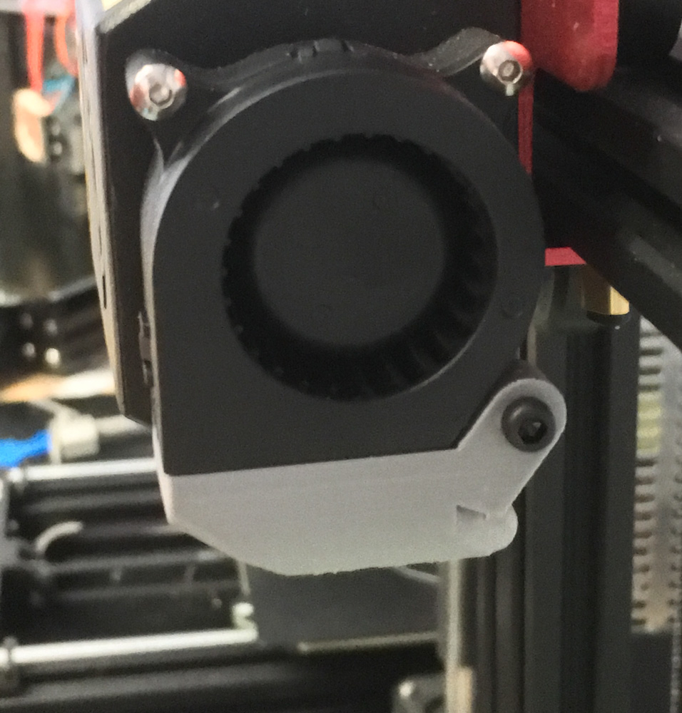 Creality CR-10s Pro Fan Duct easy printing and more secure by Neil ...