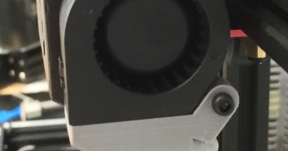 Creality CR-10s Pro Fan Duct easy printing and more secure by Neil ...