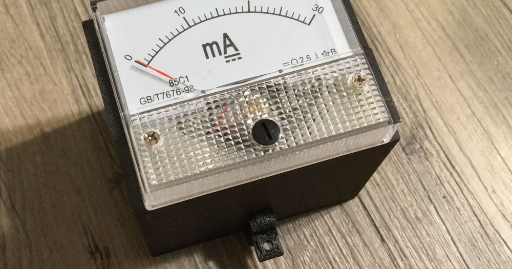 85C1-A Ammeter Case -- for K40 laser or other applications da Neil ...