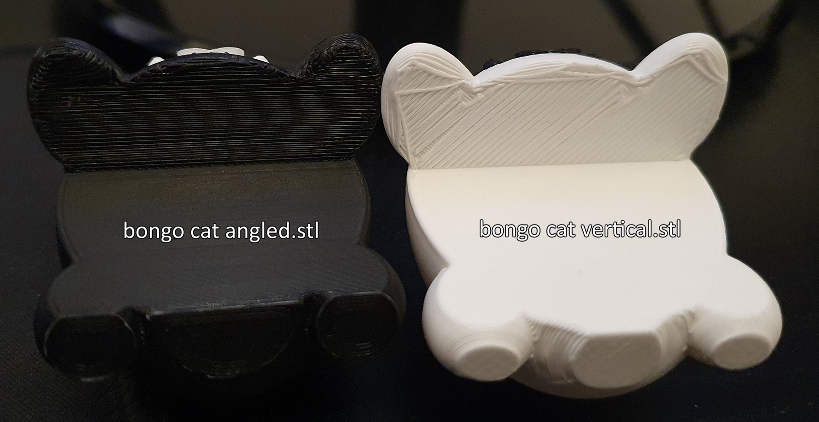 Bongo Cat Monitor Mount by peipei222 | Download free STL model ...
